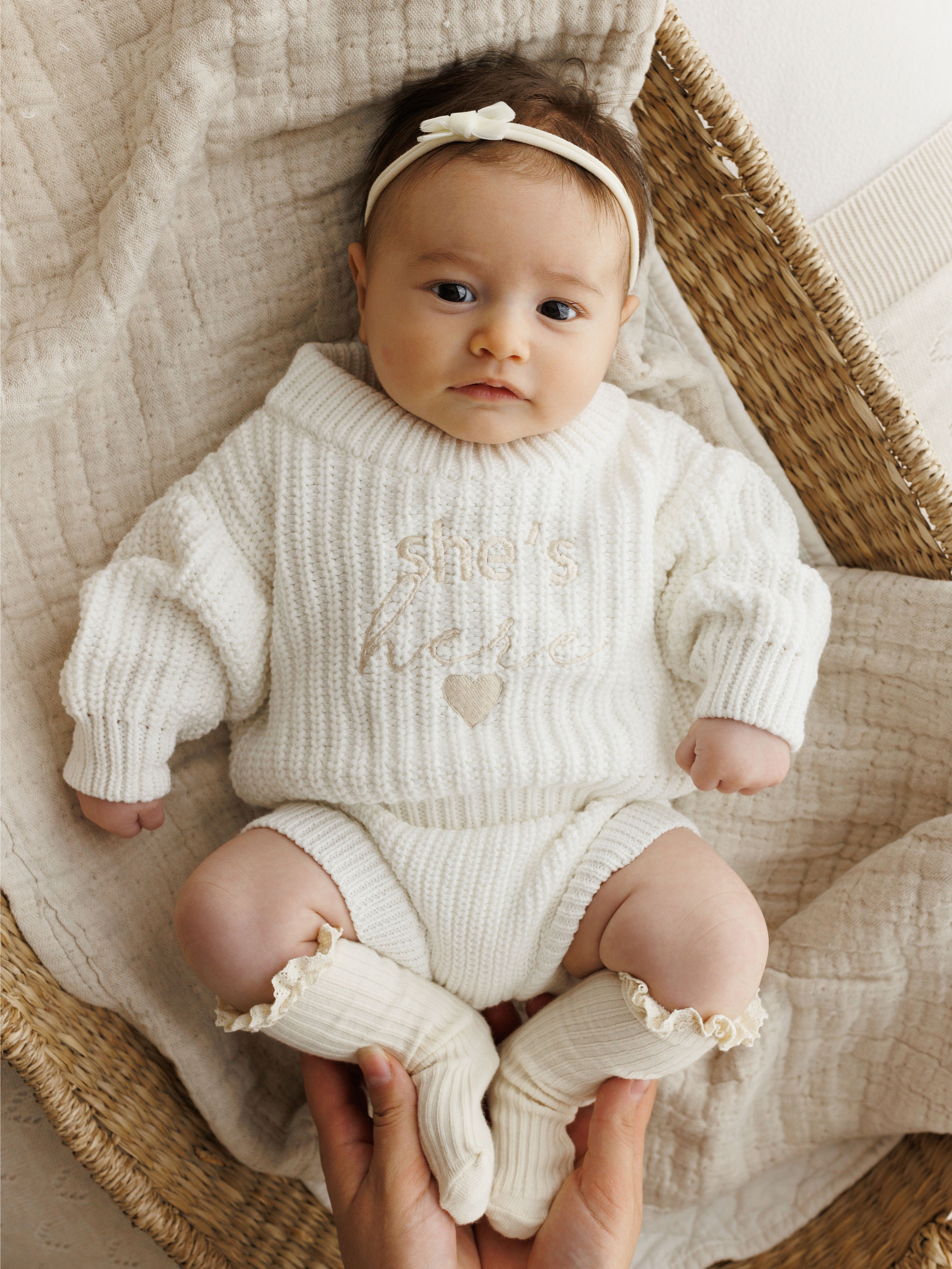 They are Here Baby Knitted Set – ROYELLE STEVENS